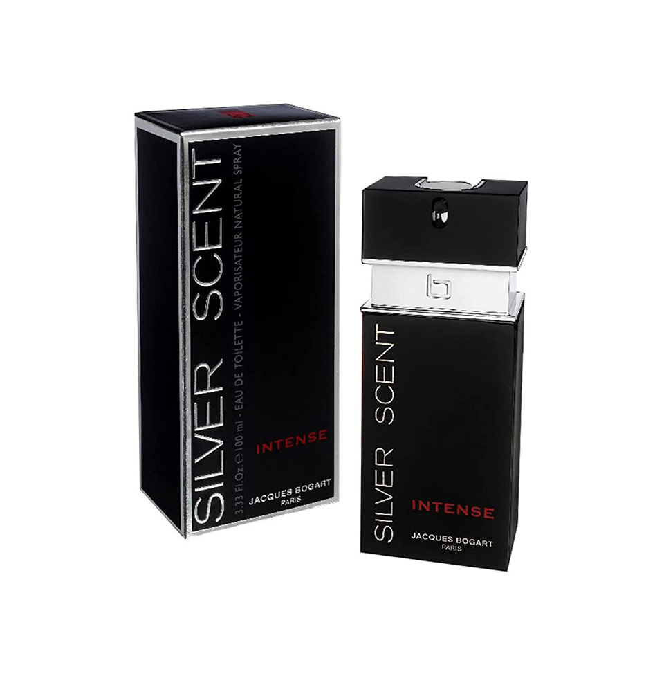 Jacques Bogart Silver Scent Intense Eau de Toilette 100ml For Men ...
