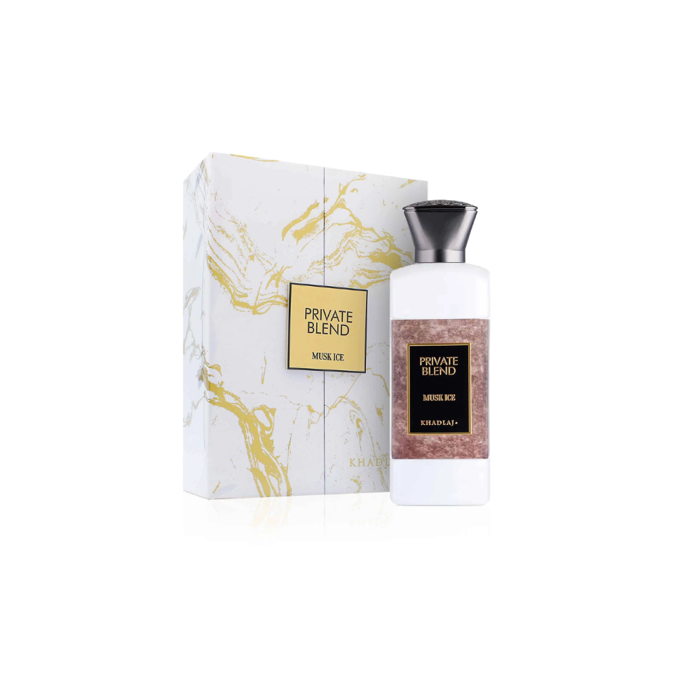 Khadlaj Private Blend Musk Ice Extrait De Parfum 100ml For Man & Woman ...